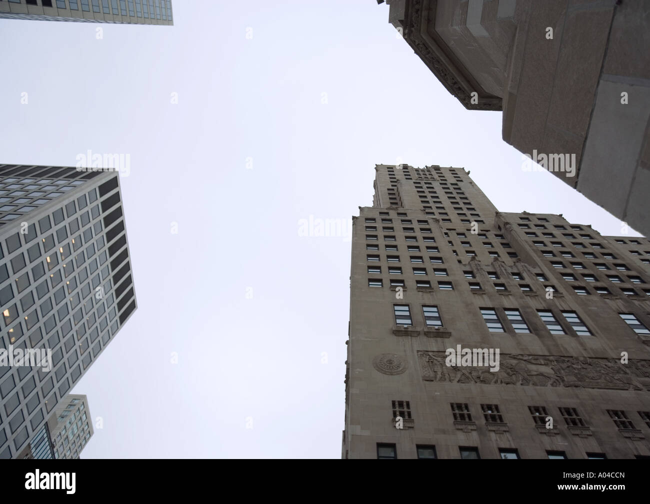 High rise buildings, low angle view Stock Photo - Alamy