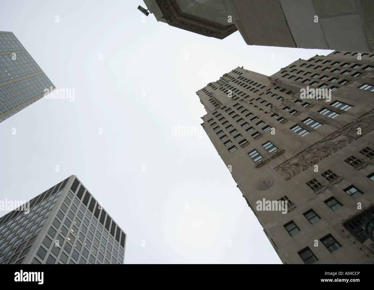 High rise buildings, low angle view Stock Photo - Alamy
