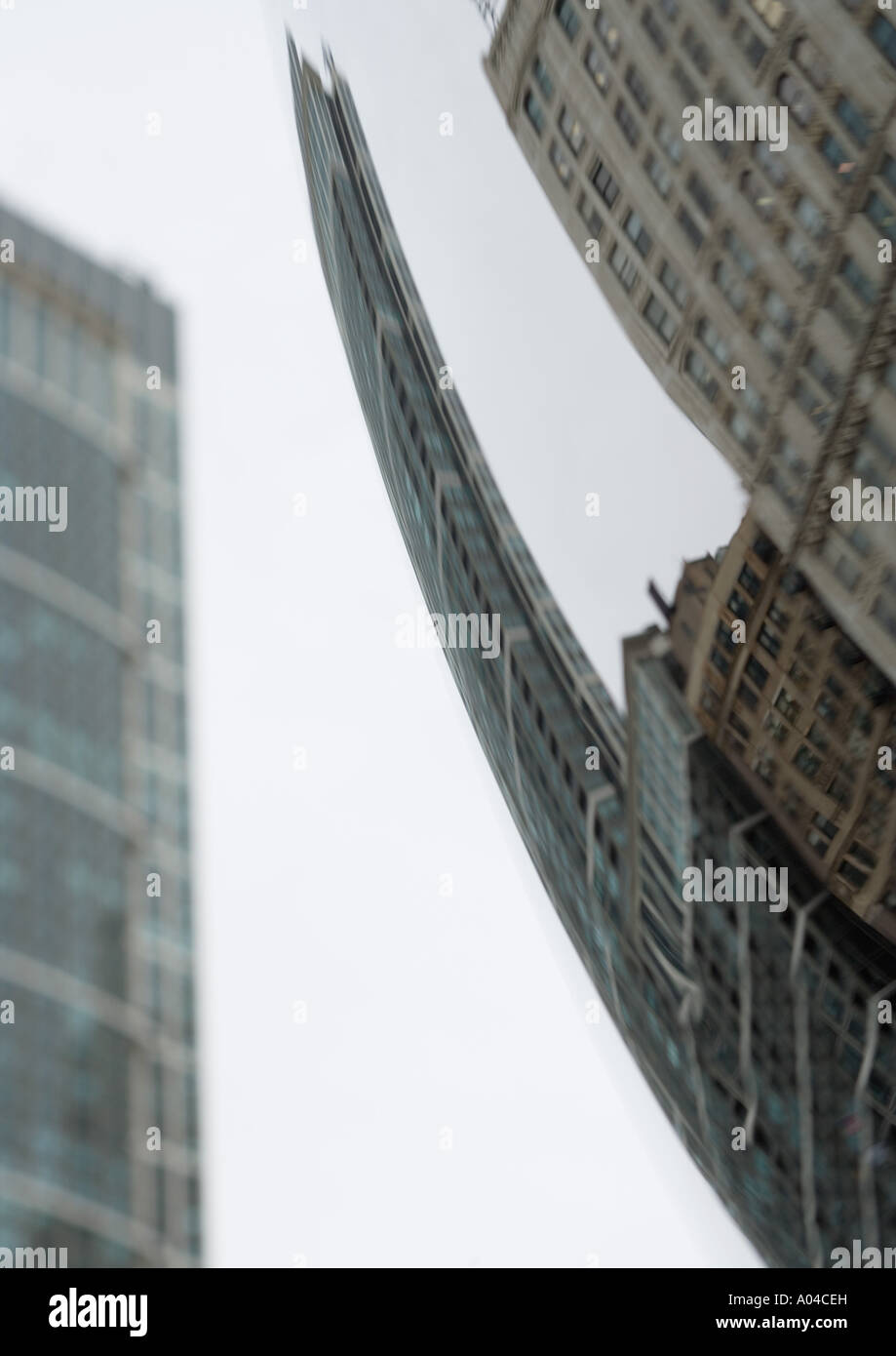 Distorted views of architecture hi-res stock photography and images - Alamy