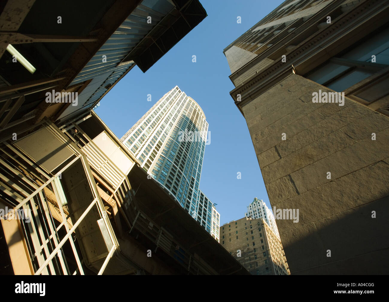 Skyscrapers, low angle view Stock Photo - Alamy