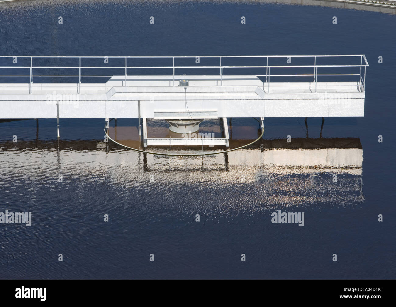 Sewage plant settling tanks hi-res stock photography and images - Alamy