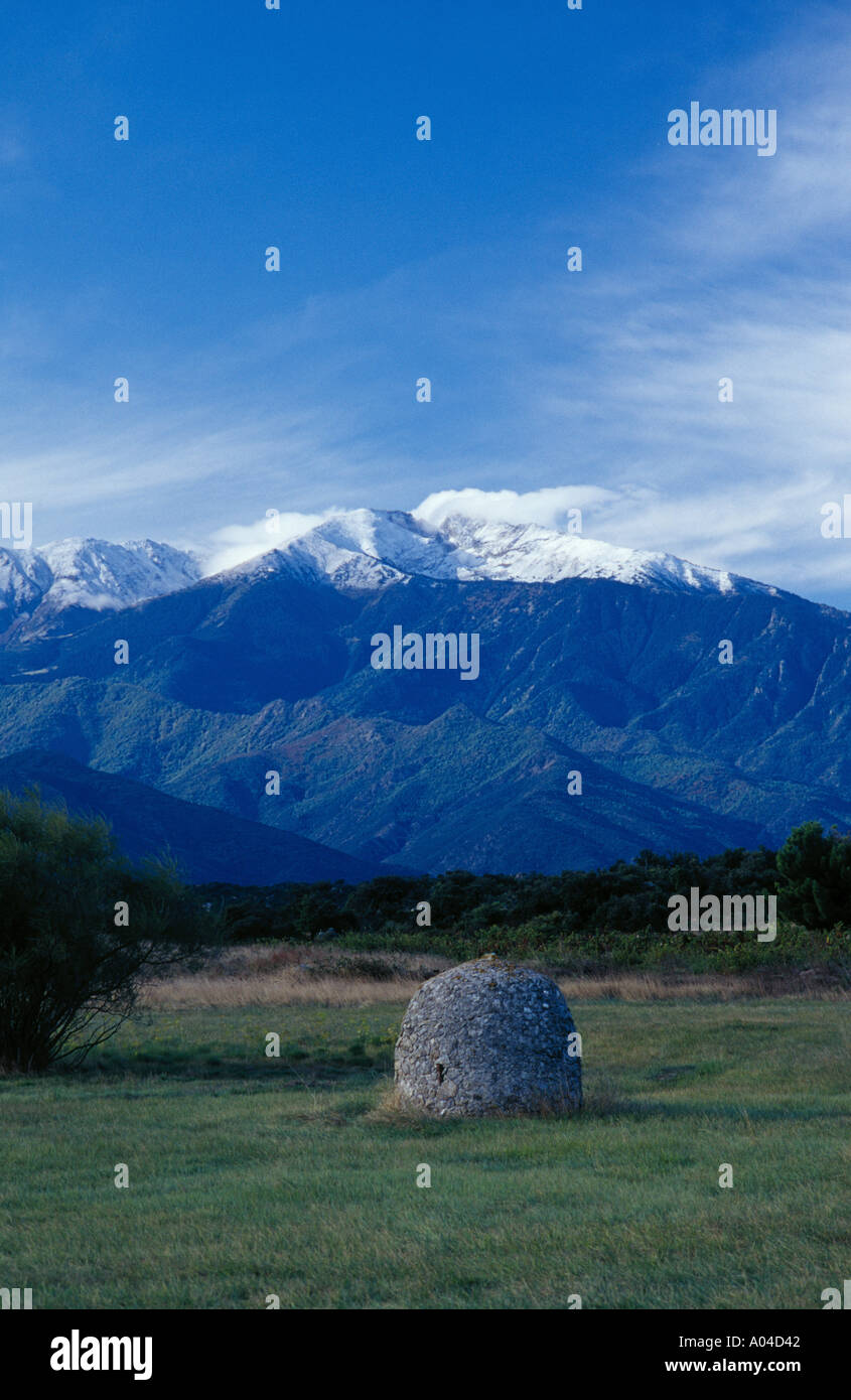 Mount Canigou in Southern France Stock Photo - Alamy