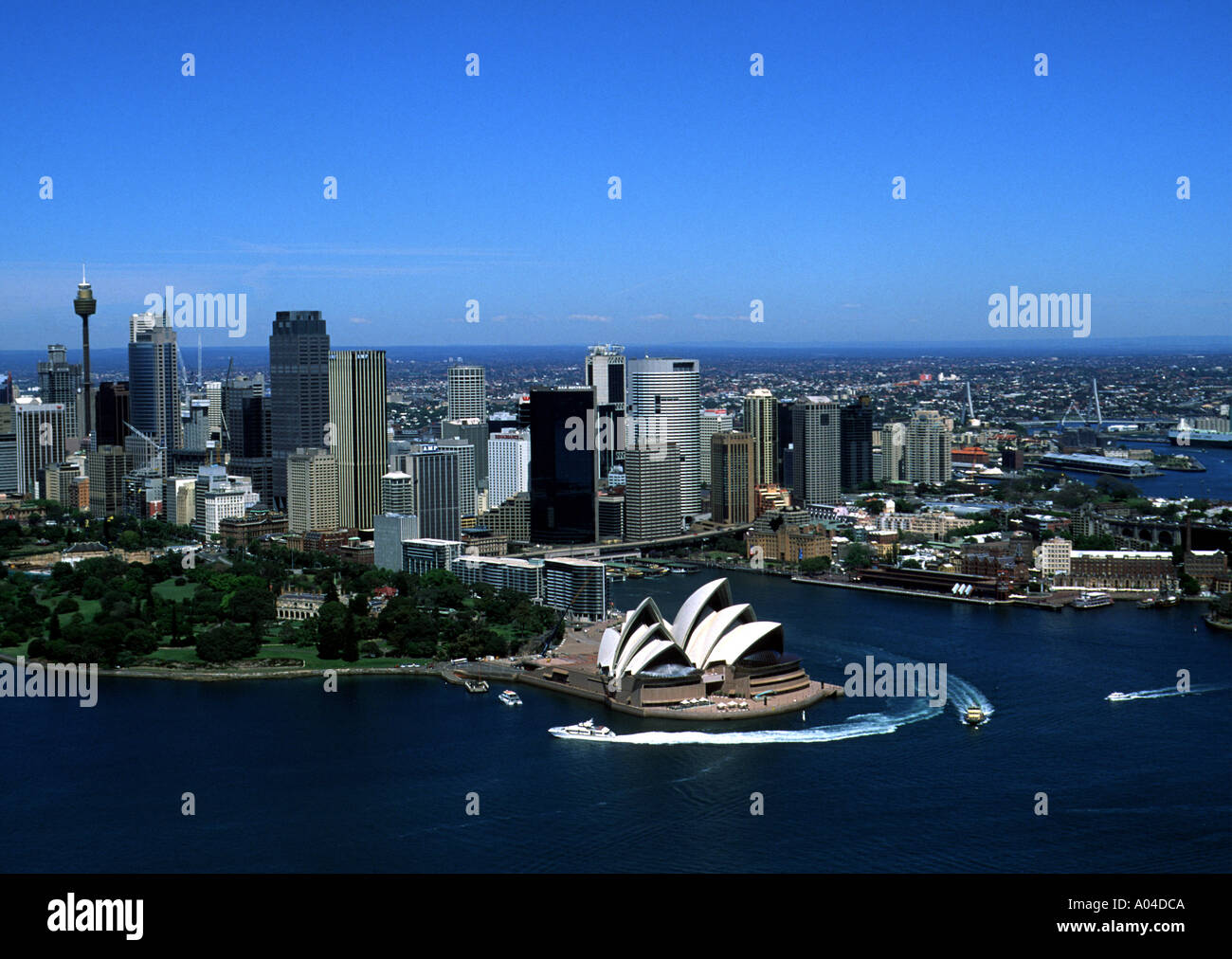 Sydney Australia Home of 2000 Olympics Harbor and Opera House Stock ...