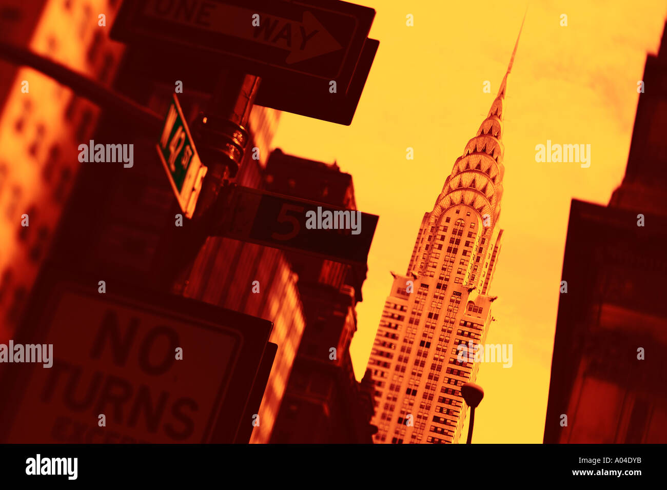 New york crysler hi-res stock photography and images - Alamy