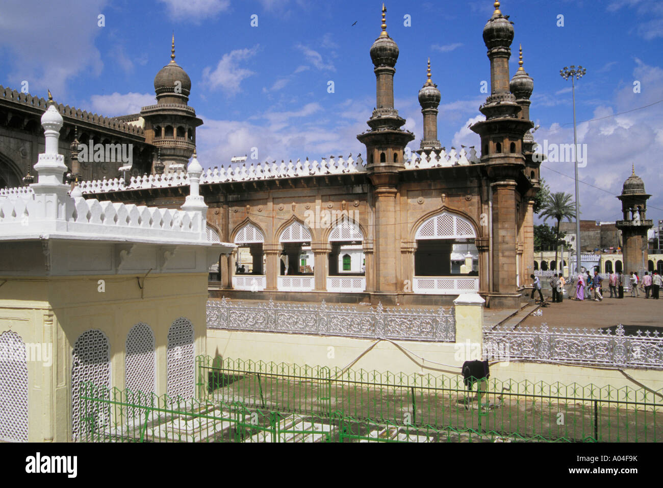 India Andhra Pradesh Hyderabad Mecca Masjid Mosque Stock Photo - Alamy