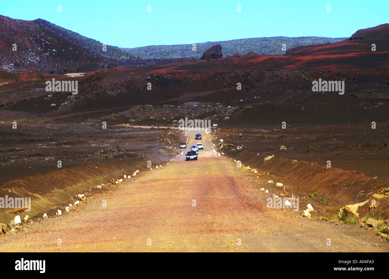 road to the volcano 1999 Stock Photo - Alamy