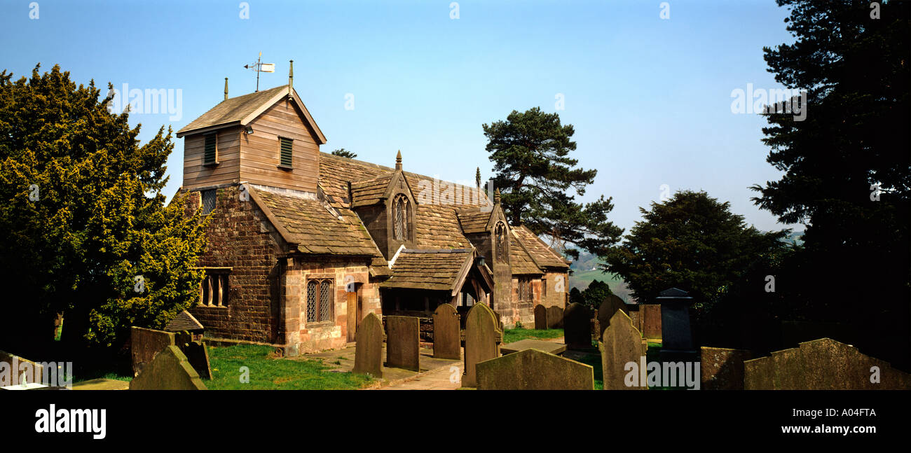 UK Staffordshire Rushton Spencer St Lawrences Parish Church Stock Photo ...