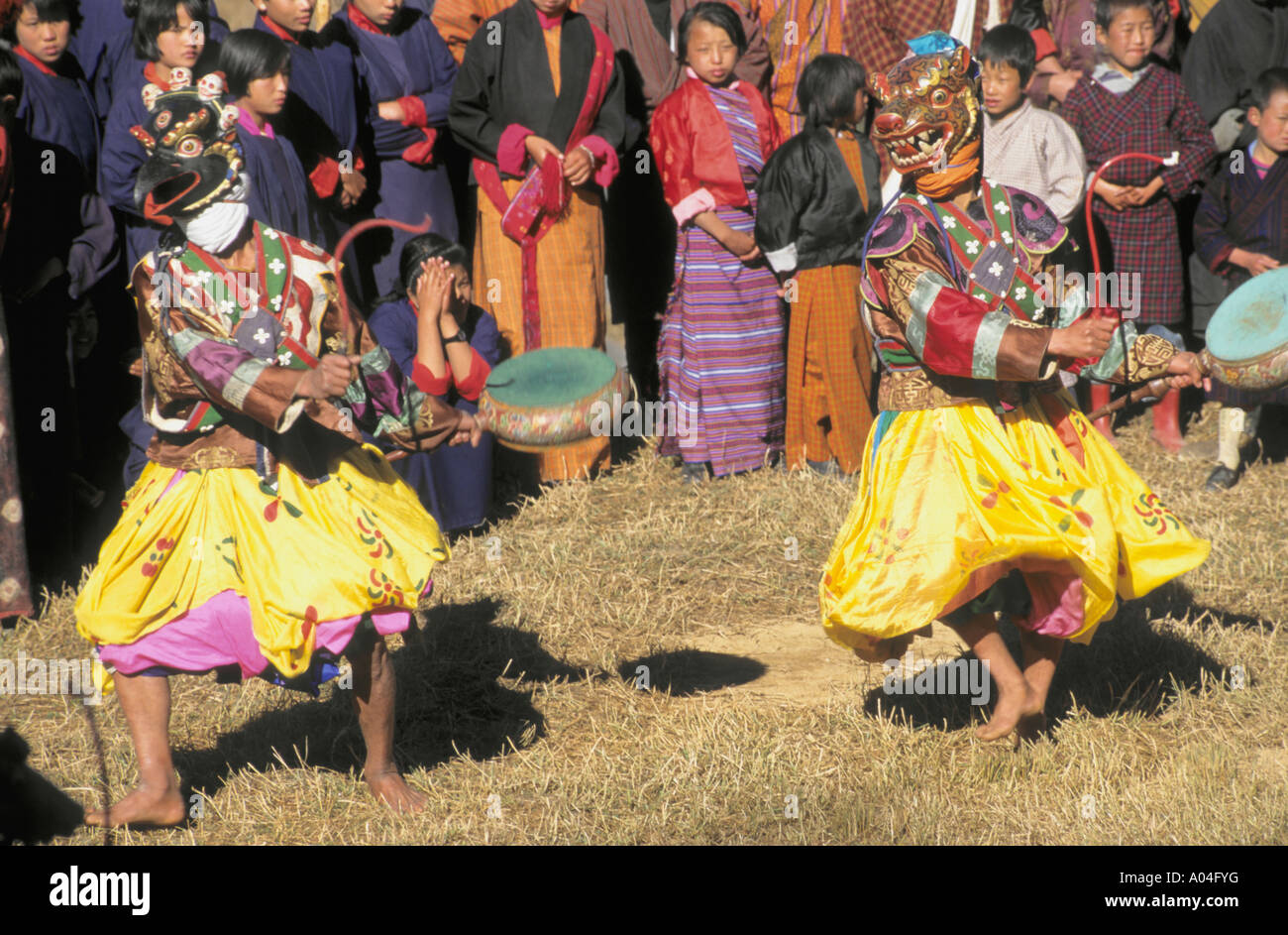 Dancers At Tsechu Festival High Resolution Stock Photography and Images - Alamy