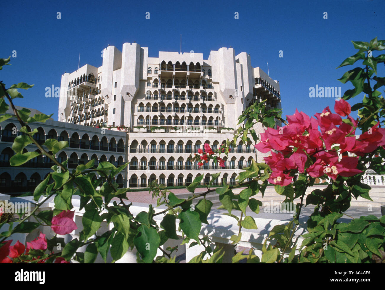 Al Bustan hotel demonstrating modern Islamic architecture Muscat ...