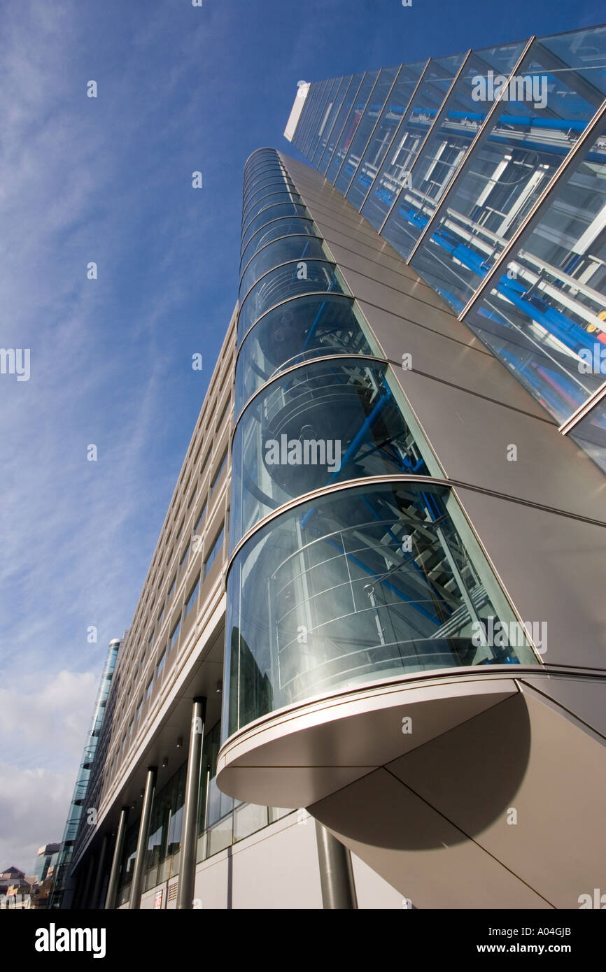 New K2 glass building at the corner of East Smithfield and Tower Bridge ...