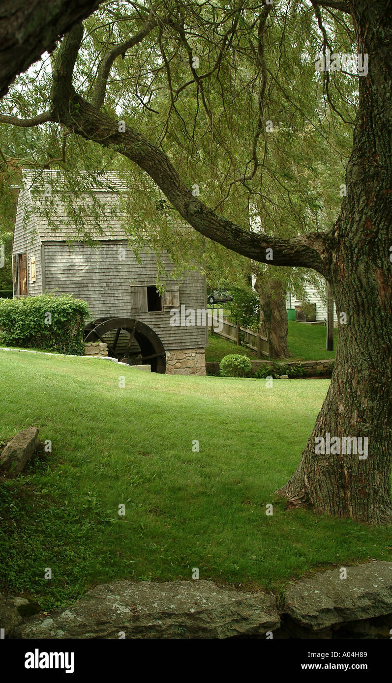 Sandwich cape cod grist mill hi-res stock photography and images - Alamy
