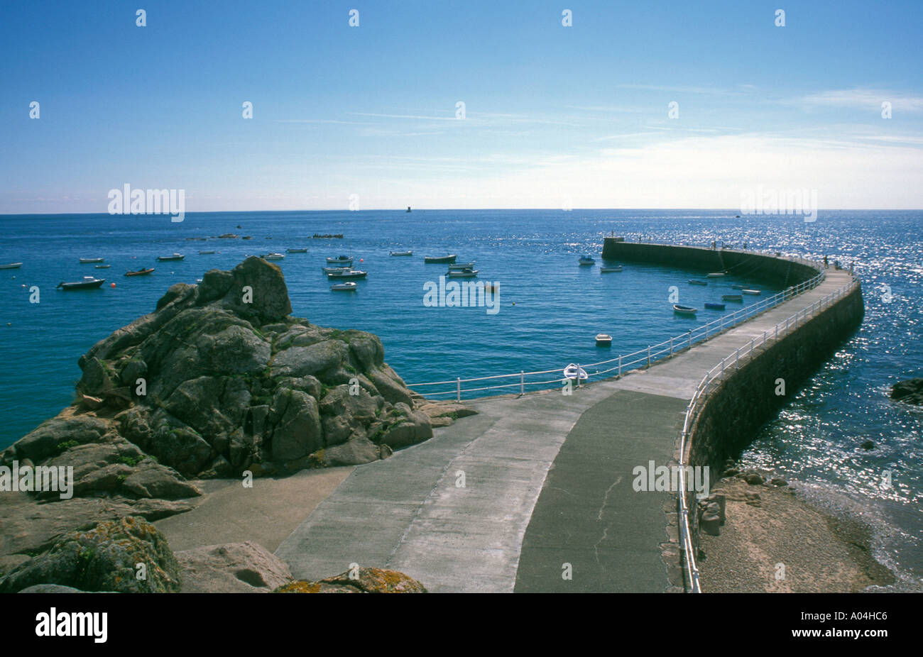 Jersey old harbour hi-res stock photography and images - Alamy