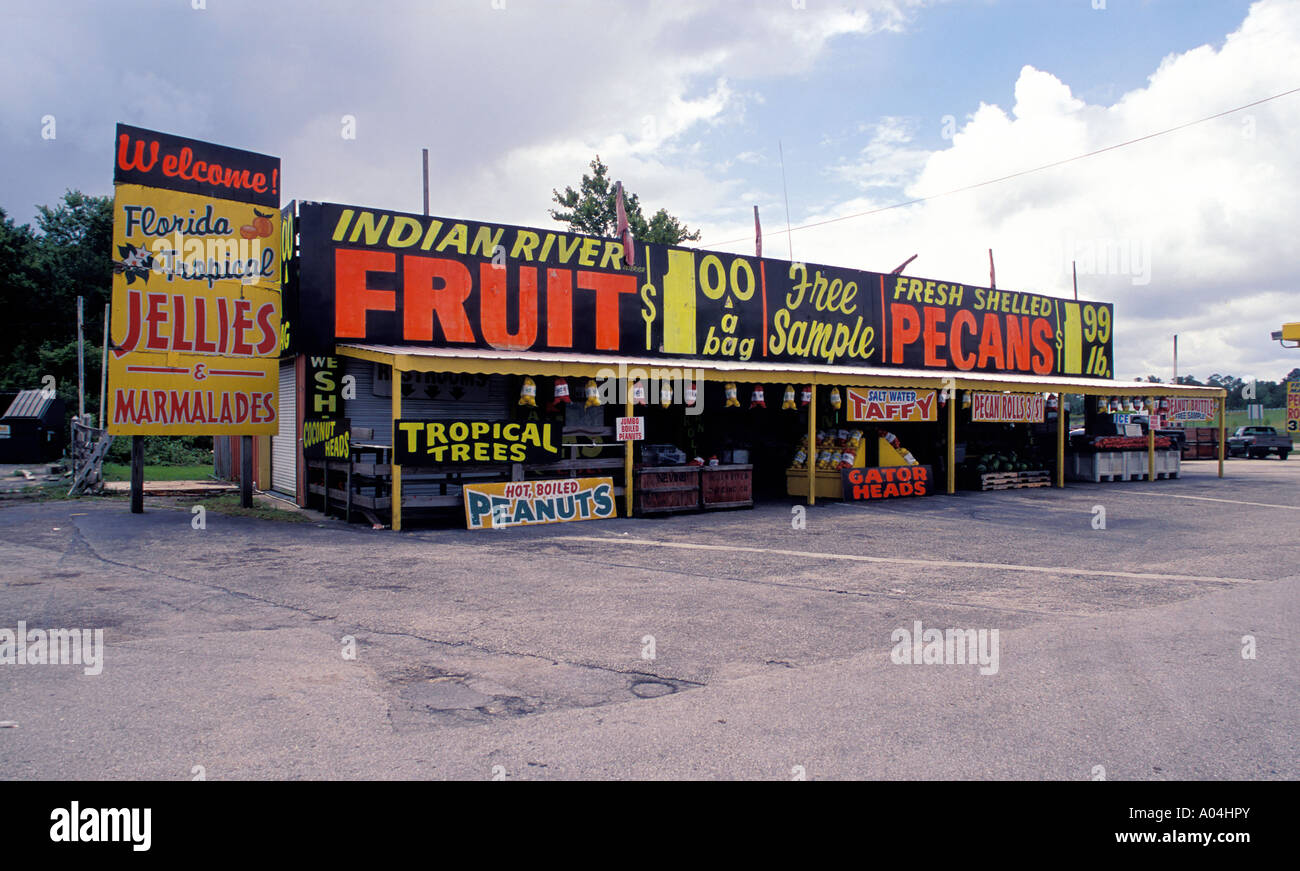 Roadside shop Florida Stock Photo - Alamy