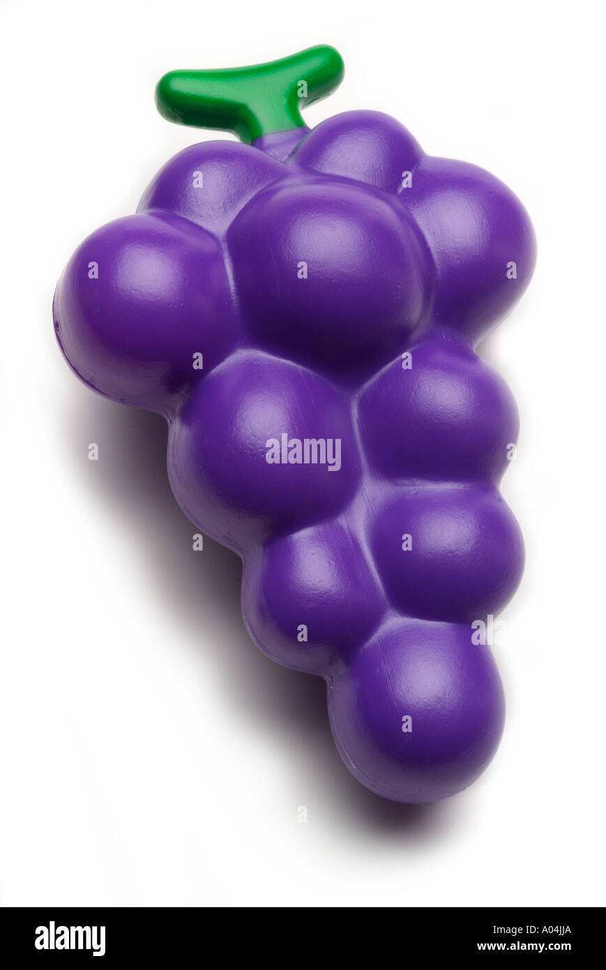 plastic child toy play bunch grape half England UK United Kingdom GB ...