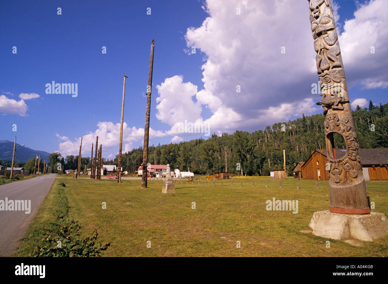 Kitwancool gitanyow hi-res stock photography and images - Alamy