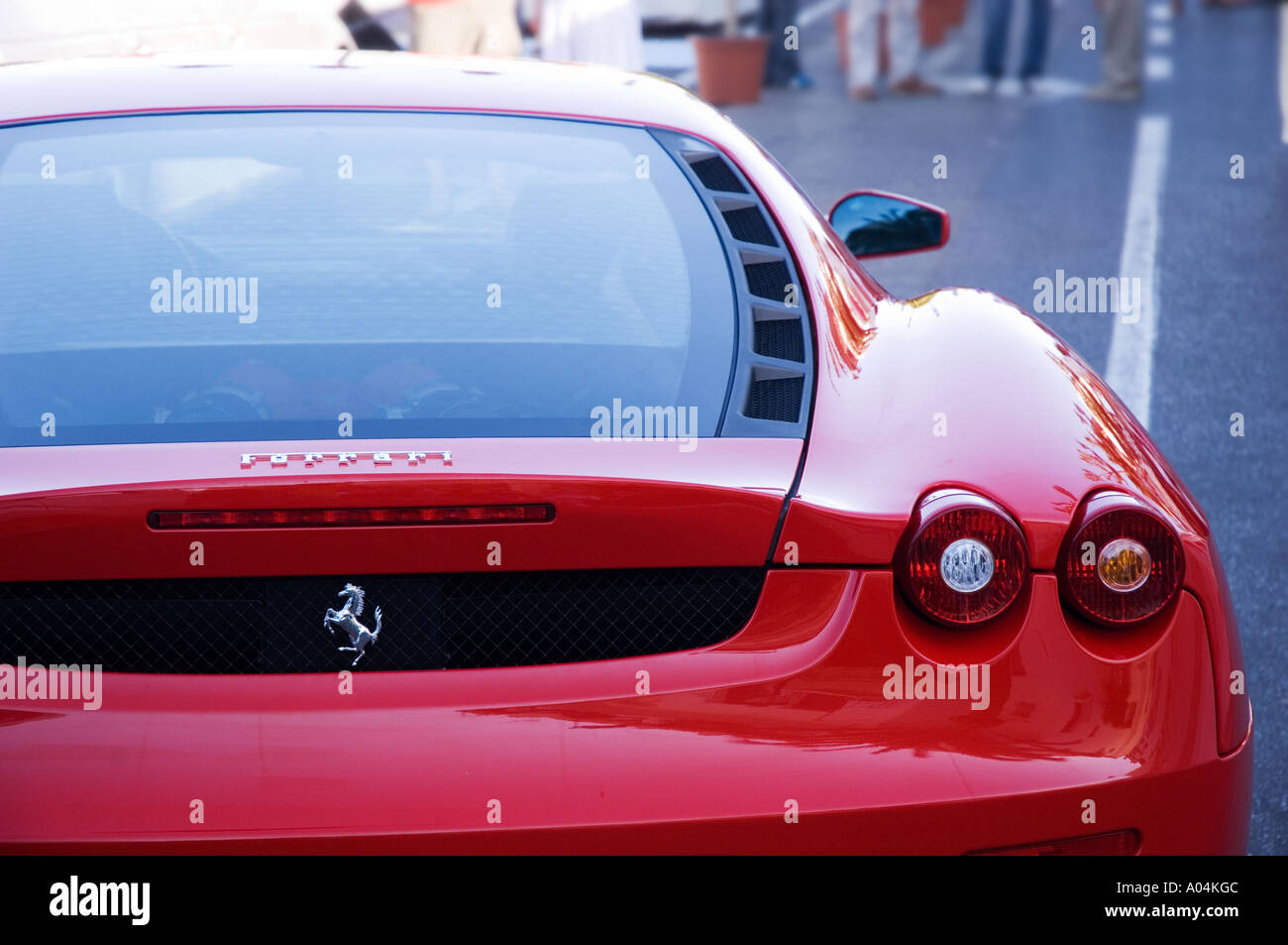 Red Ferrari, Emilia Romagna, Maranello, Italy Stock Photo - Alamy