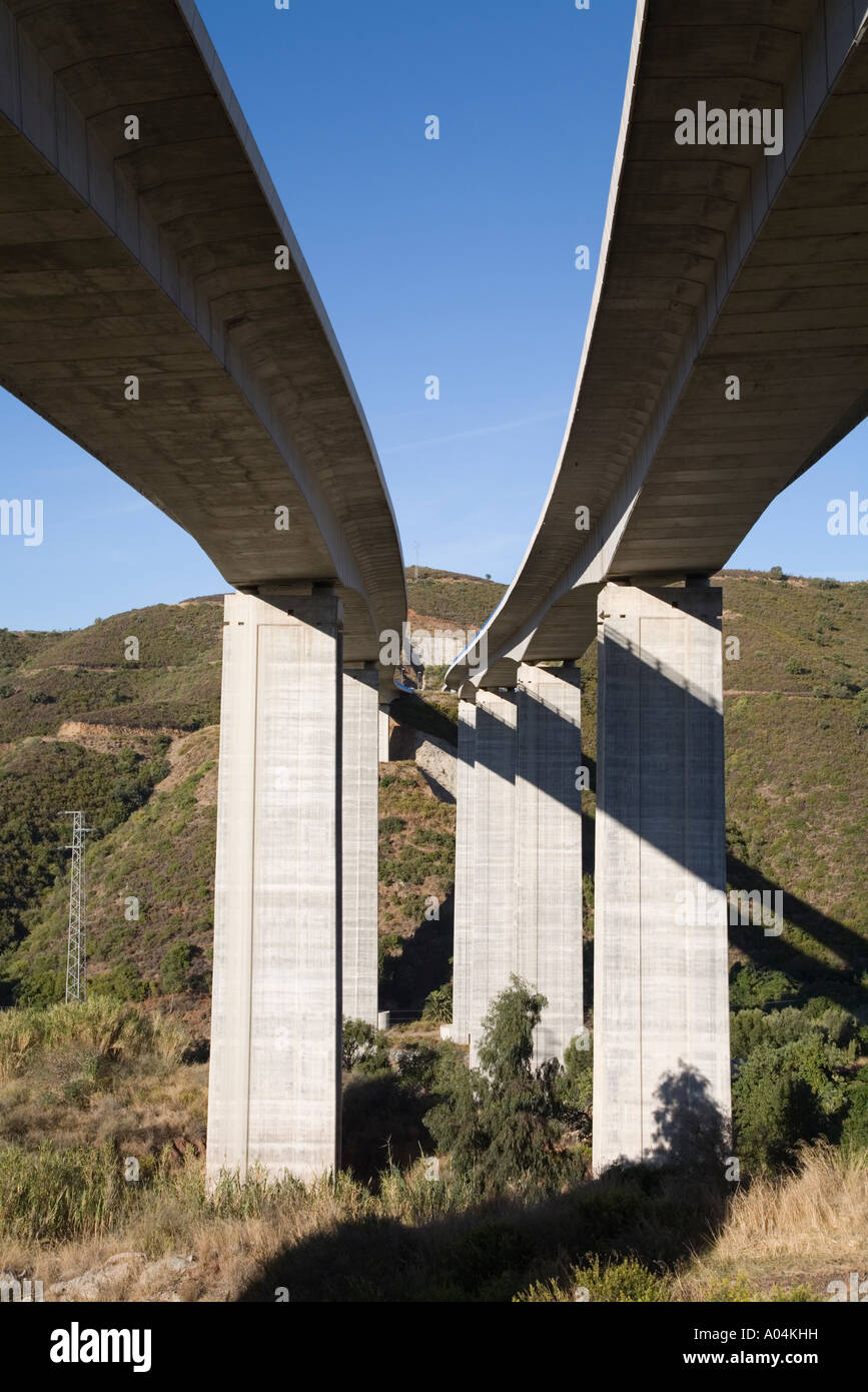 Spanish motorway bridge hi-res stock photography and images - Alamy