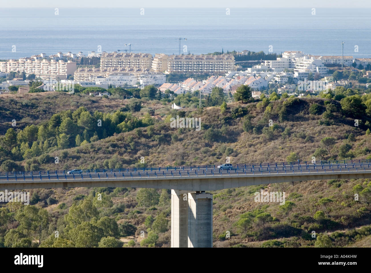 Spanish motorway bridge hi-res stock photography and images - Alamy