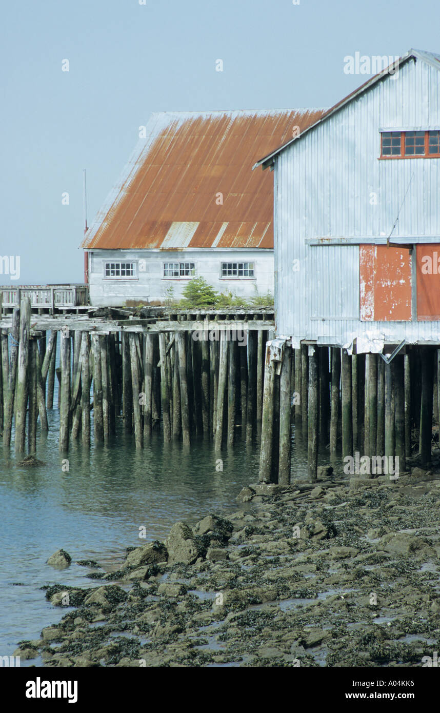 North Pacific Historic Fishing Village Port Edward British Columbia ...