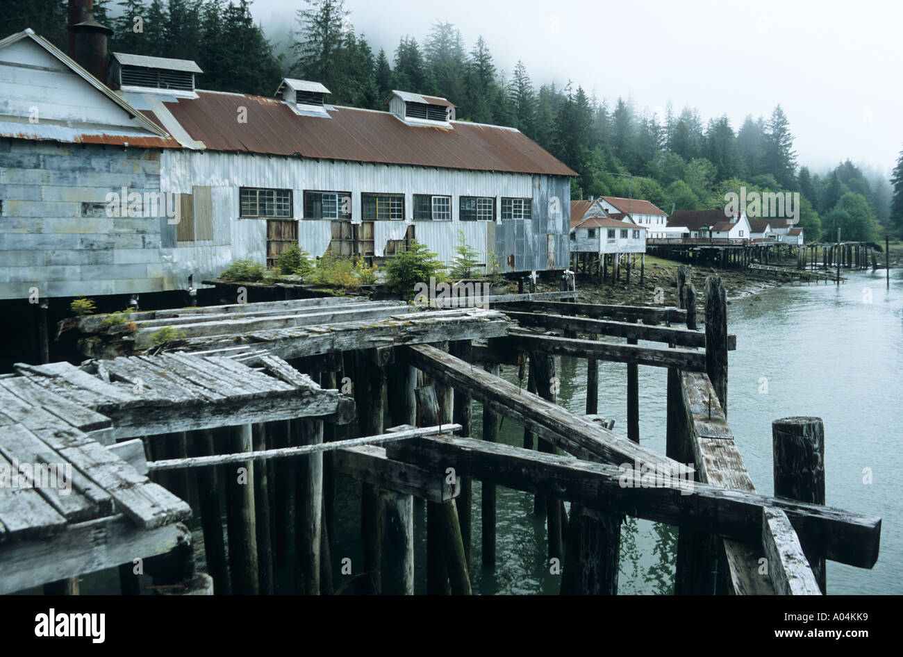 North Pacific Historic Fishing Village Port Edward British Columbia ...