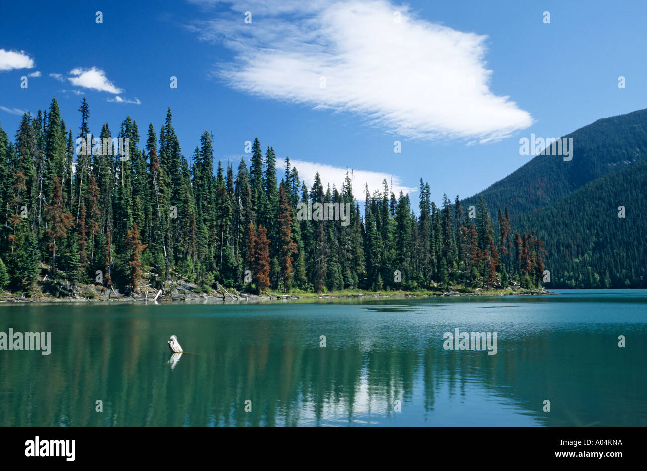 Ghost lake cariboo mountains provincial hi-res stock photography and ...