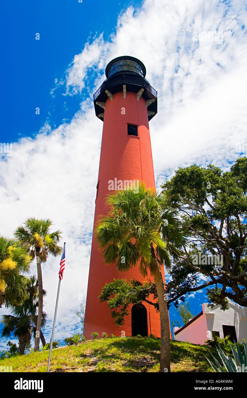 Jupiter inlet lighthouse restored 1860 hi-res stock photography and ...