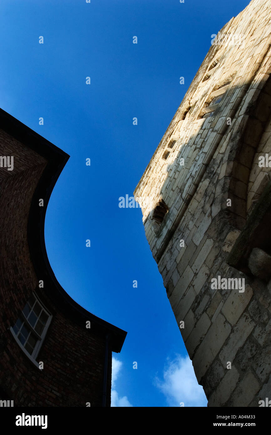 Monk Bar Rear View York England Stock Photo - Alamy