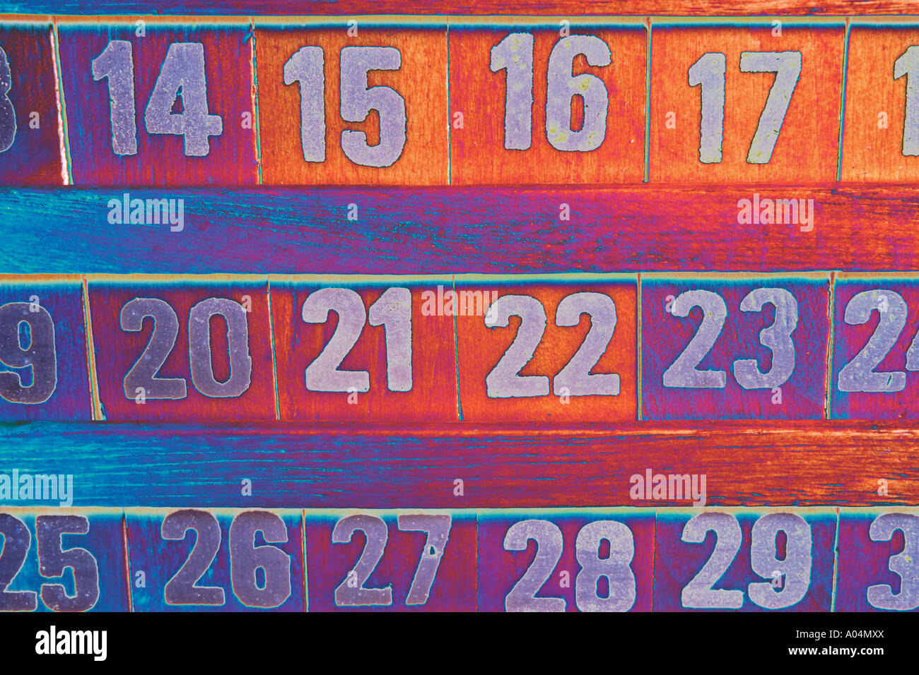 Many numerals hi-res stock photography and images - Alamy