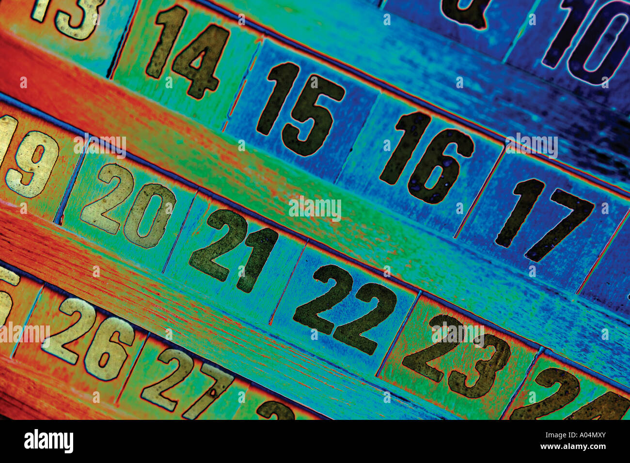 Following numbers hi-res stock photography and images - Alamy