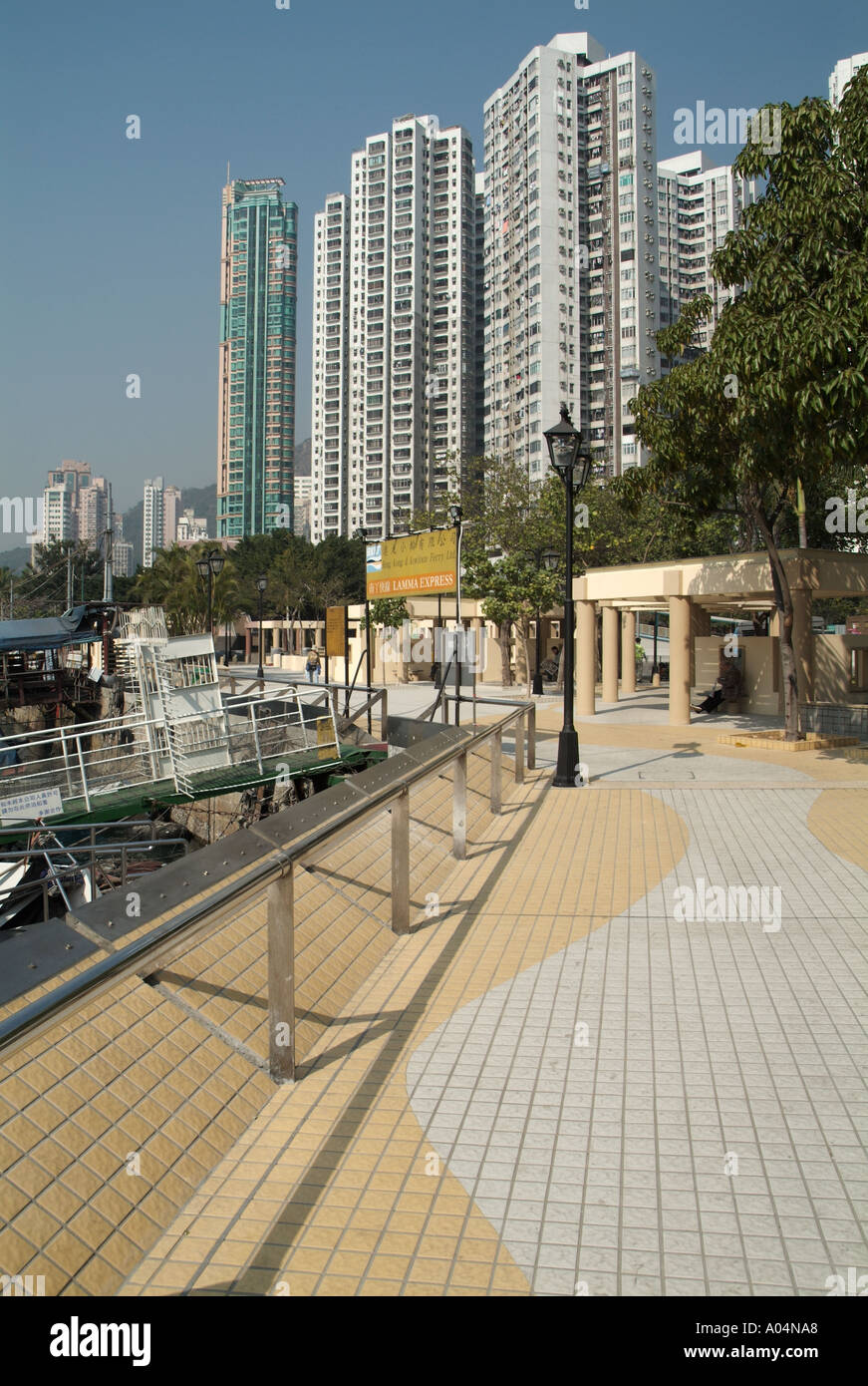 dh Public housing ABERDEEN PROMENADE HONG KONG CHINA Chinese public ...