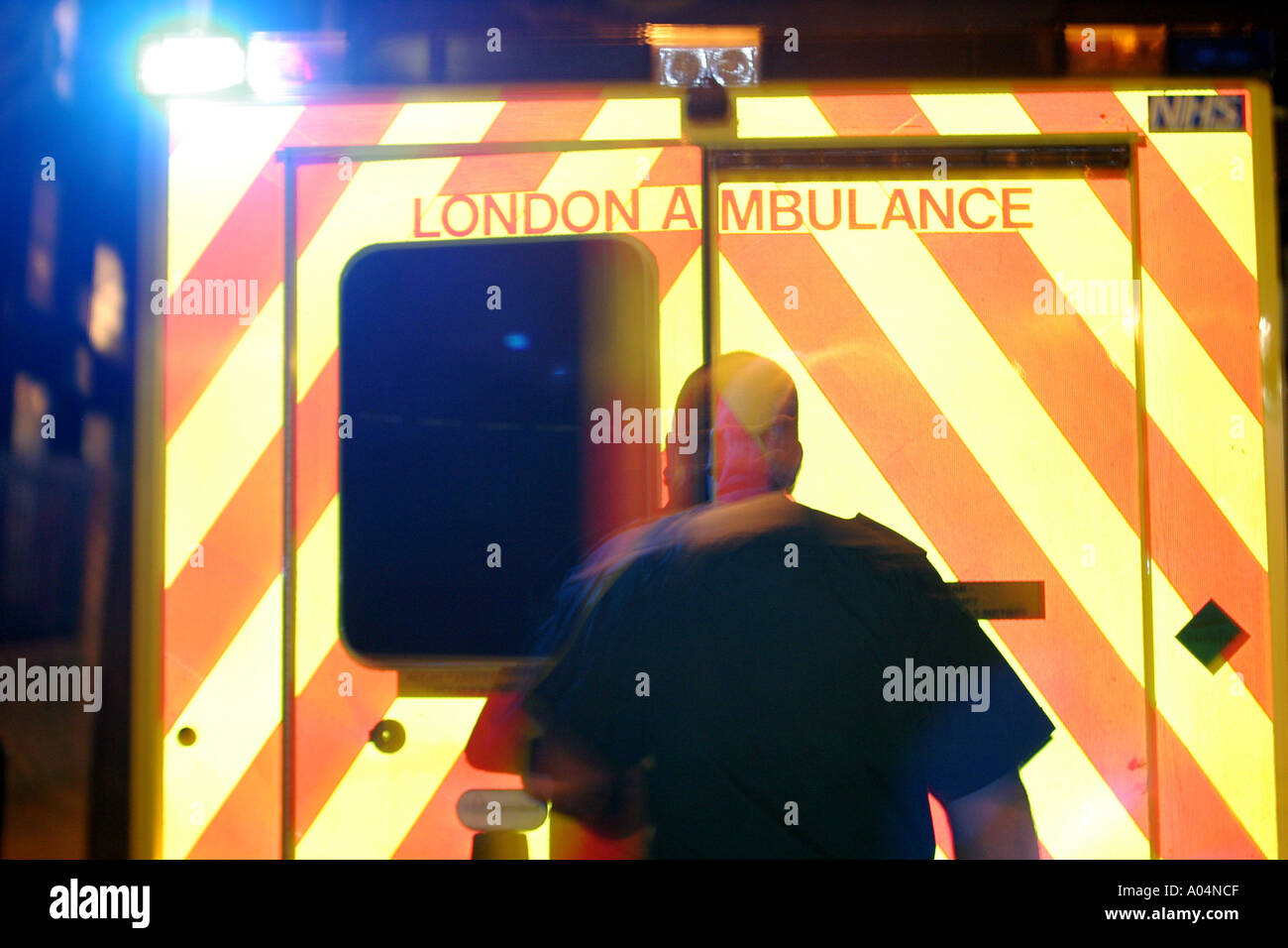 Ambulance rear lights hi-res stock photography and images - Alamy