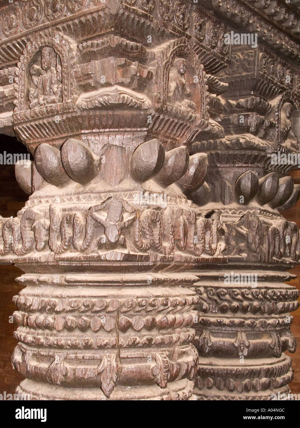 Nepal patan durbar square pillars hi-res stock photography and images ...