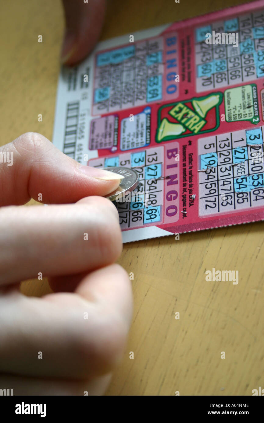 Bingo scratch card game hi-res stock photography and images - Alamy