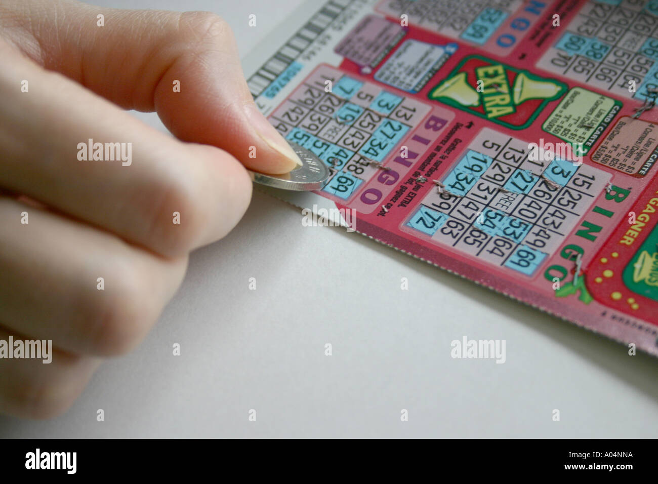 Bingo scratch card hi-res stock photography and images - Alamy