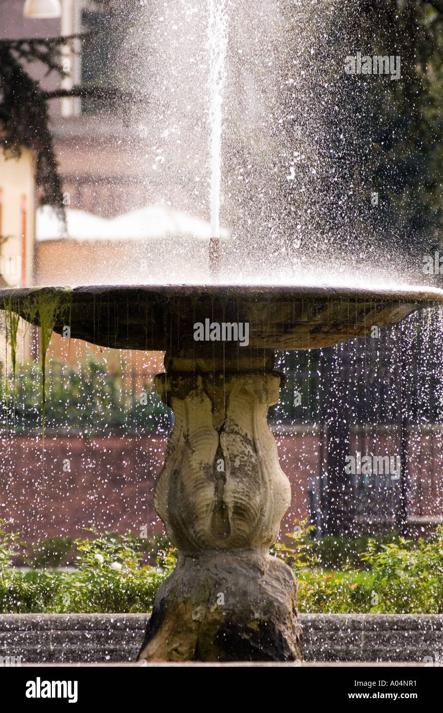 A Fountain of Water Stock Photo - Alamy
