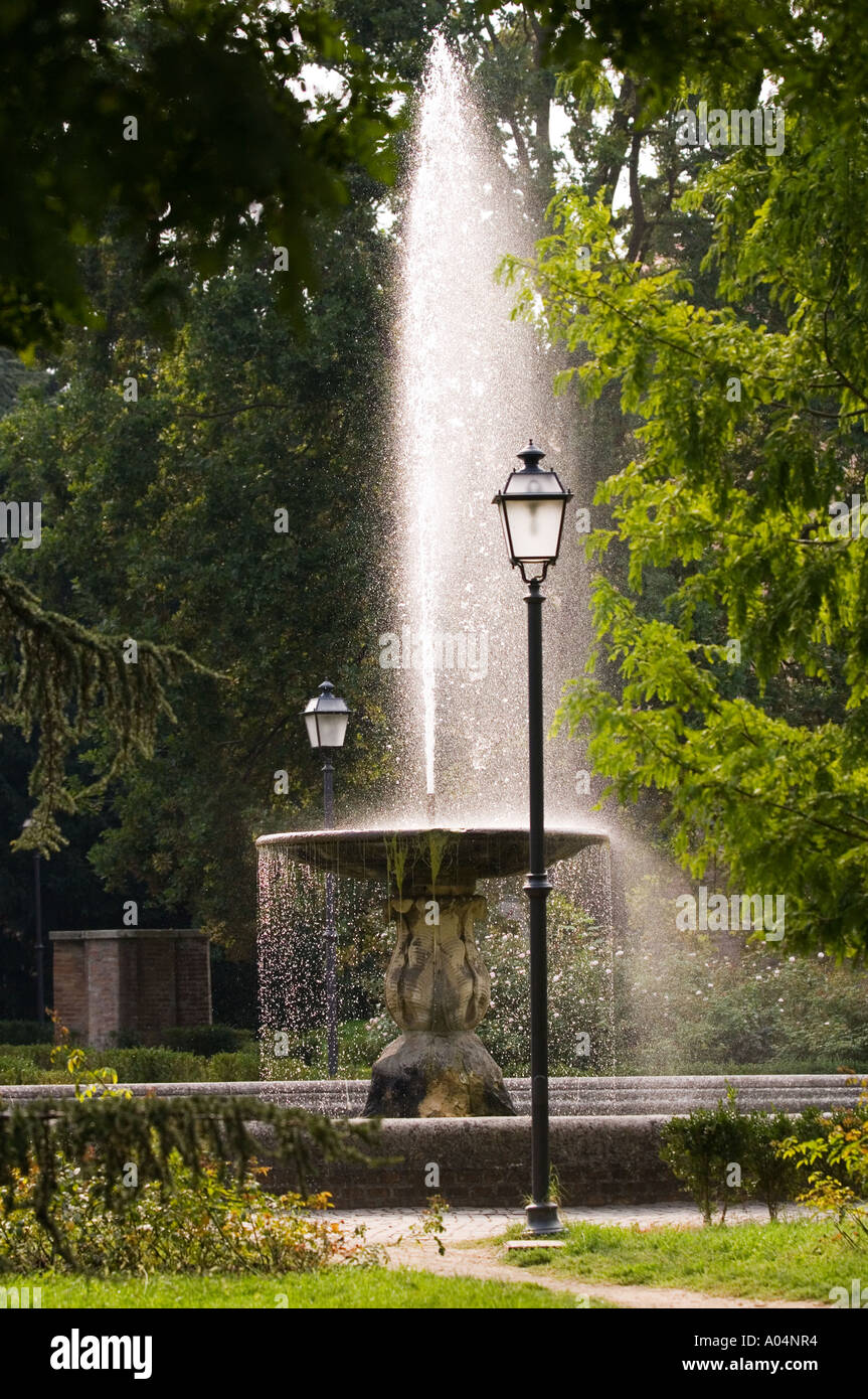 A Fountain of Water Stock Photo - Alamy