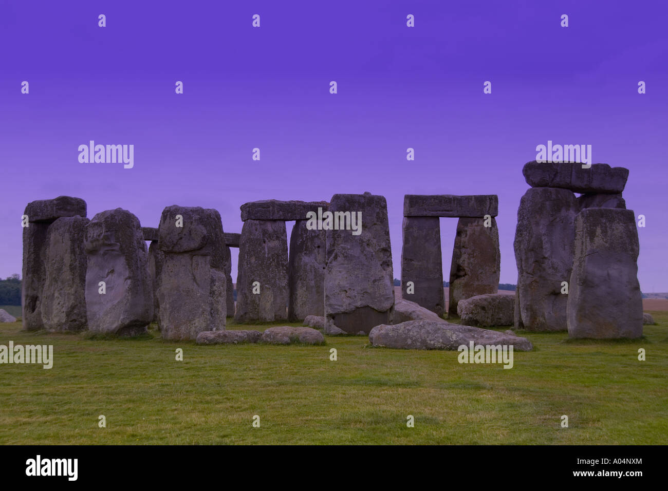 The world famous Stonehenge monument in England Great Britian Stock ...