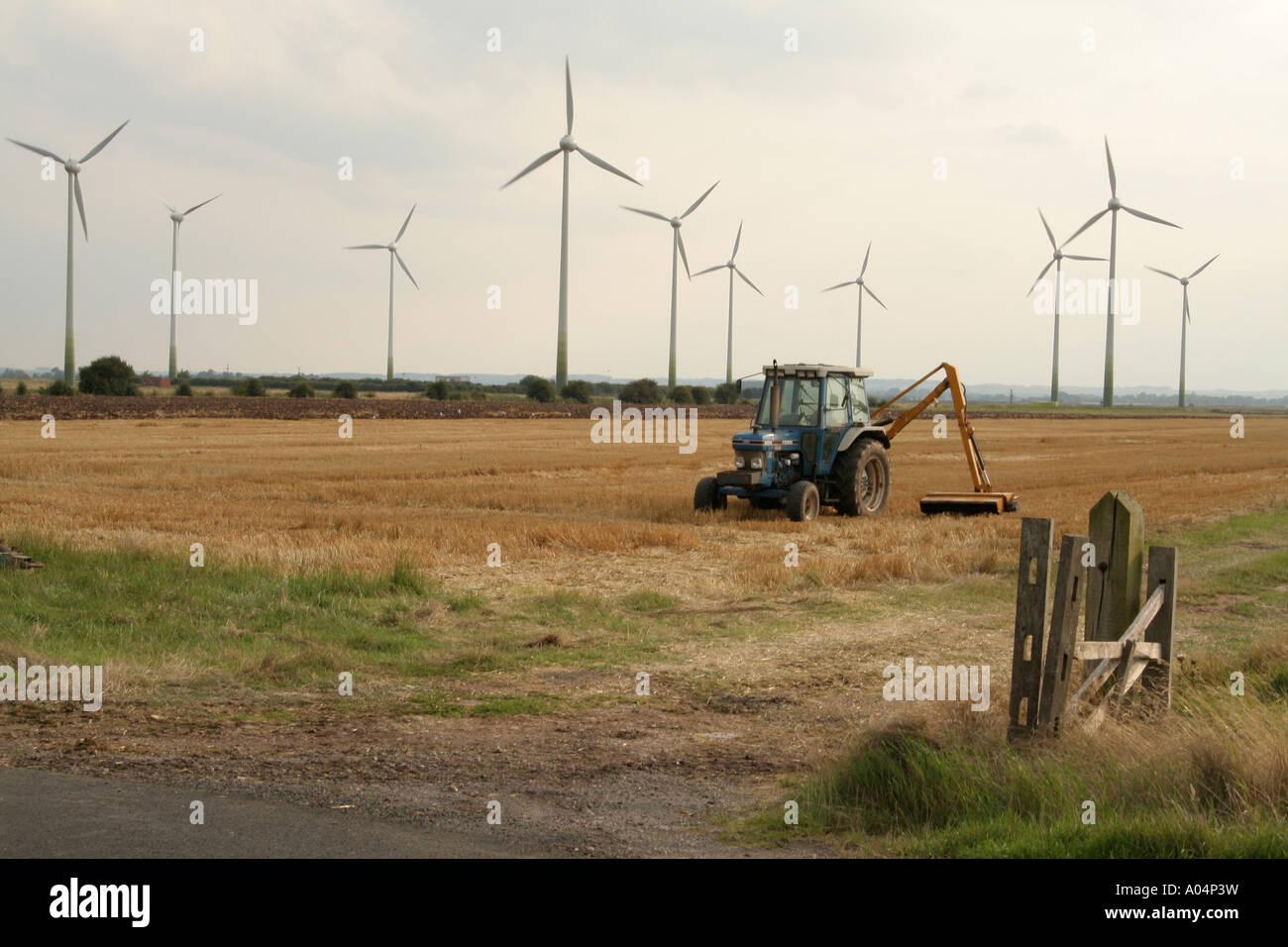 Mablethorpe windfarm hi-res stock photography and images - Alamy