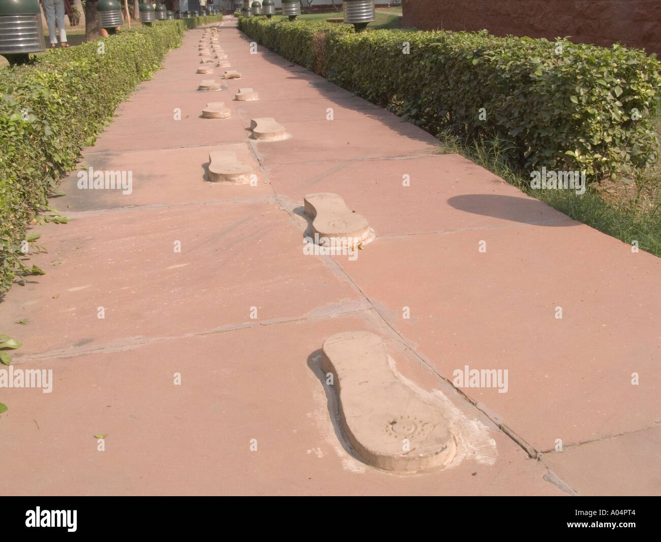 DELHI INDIA November The Gandhi Museum the steps that Mahatma Gandhi ...