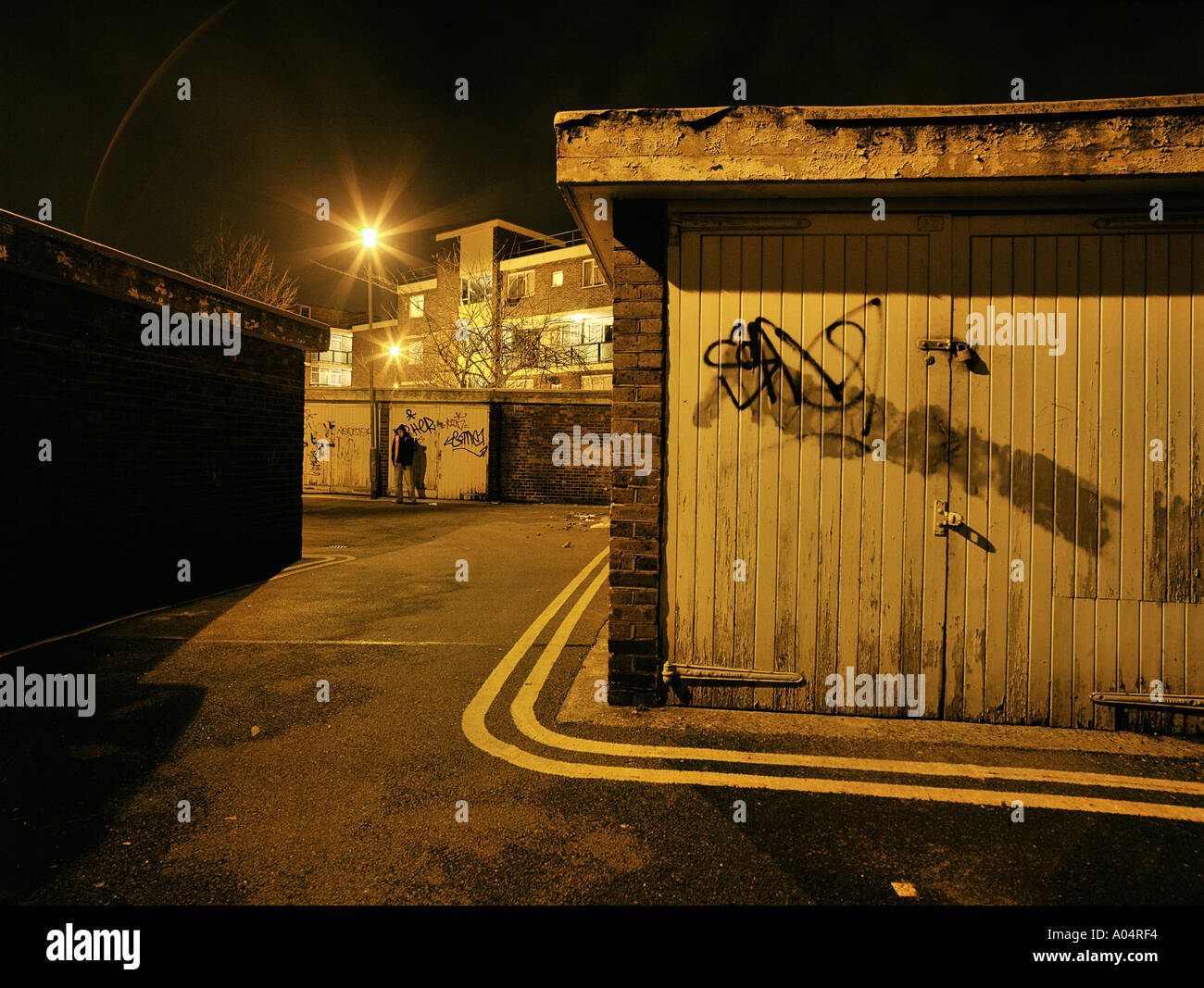 Council Estate Night High Resolution Stock Photography and Images - Alamy