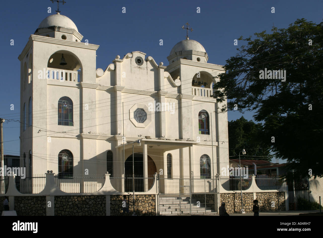 Guatemala flores church hi-res stock photography and images - Alamy