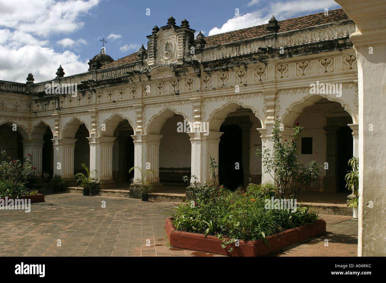 Guatemala. Antigua. Museum of colonial art Stock Photo - Alamy