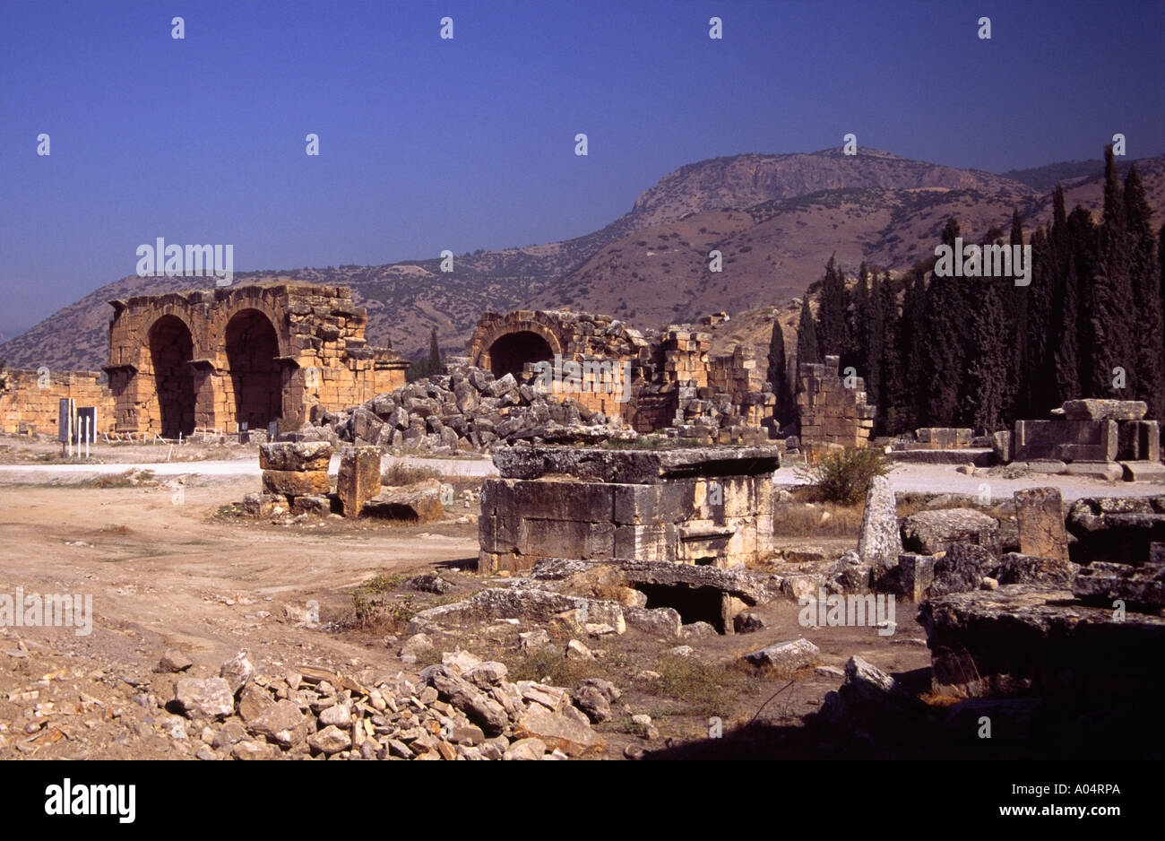 Hierapolis baths hi-res stock photography and images - Alamy