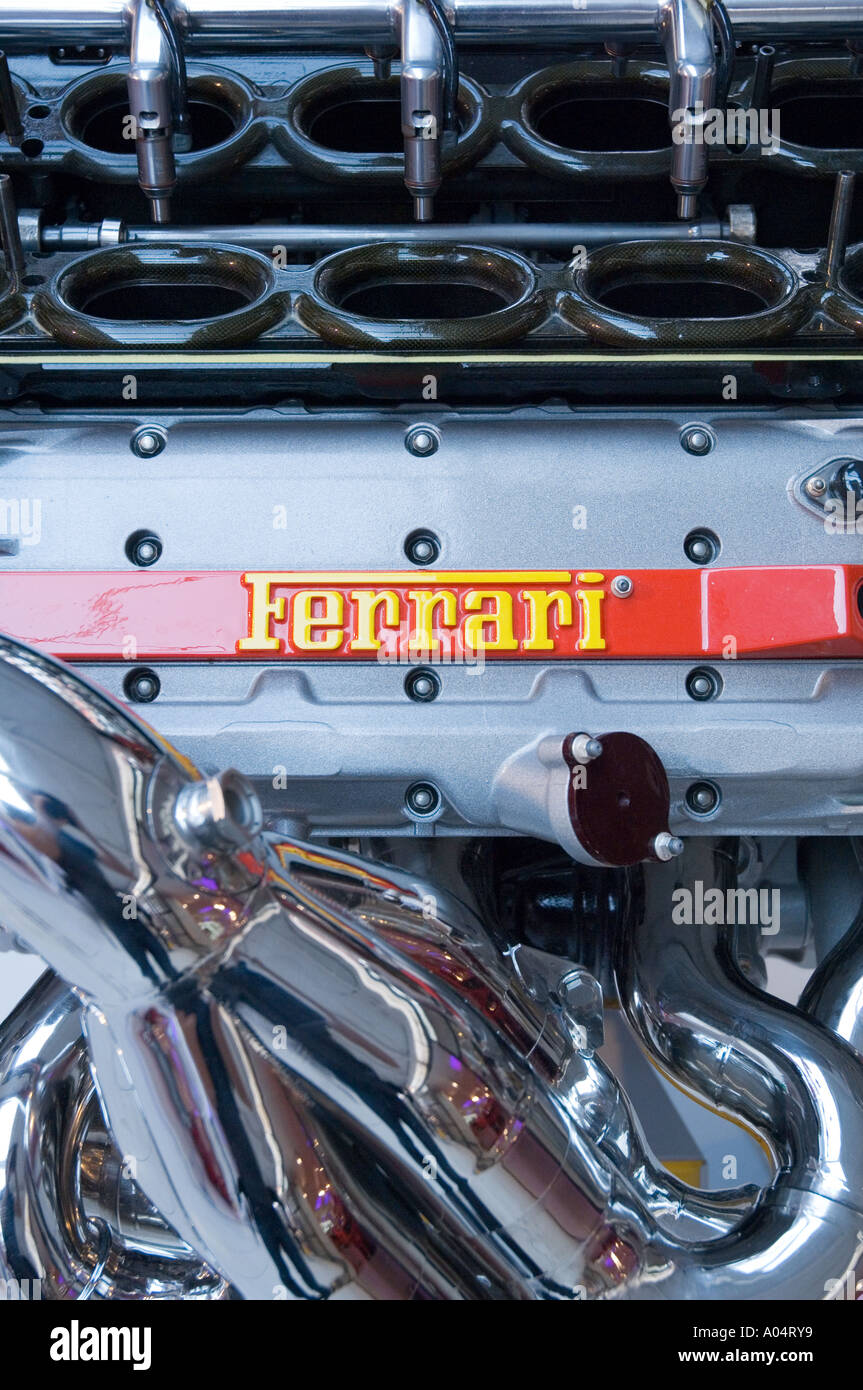 FERRARI CAPITAL OF THE WORLD; A Ferrari Engine, Emilia Romagna ...