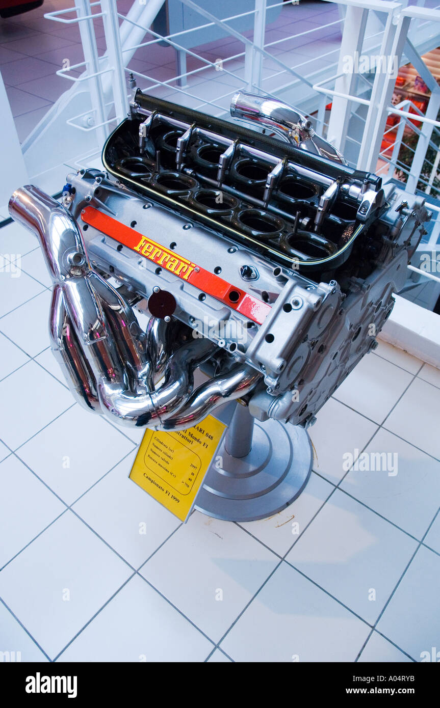 FERRARI CAPITAL OF THE WORLD; A Ferrari Engine, Emilia Romagna ...