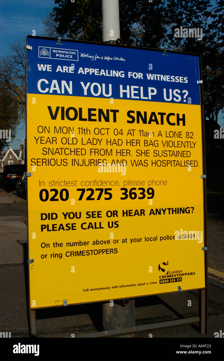 Witness appeal board London Stock Photo - Alamy