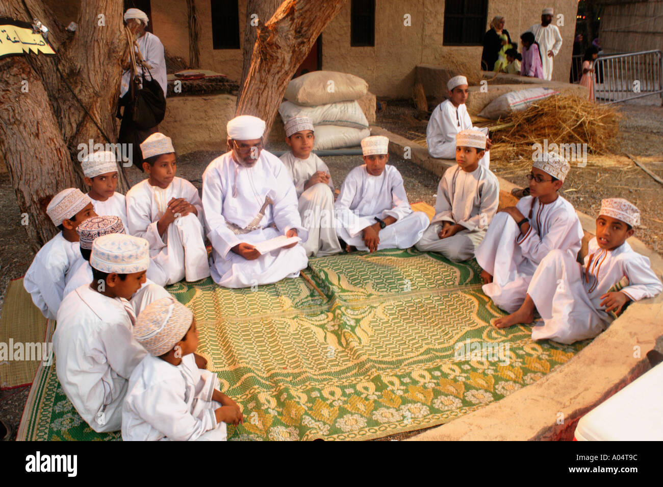Oman. Muscat. The Muscat Festival. Once a year people from different ...