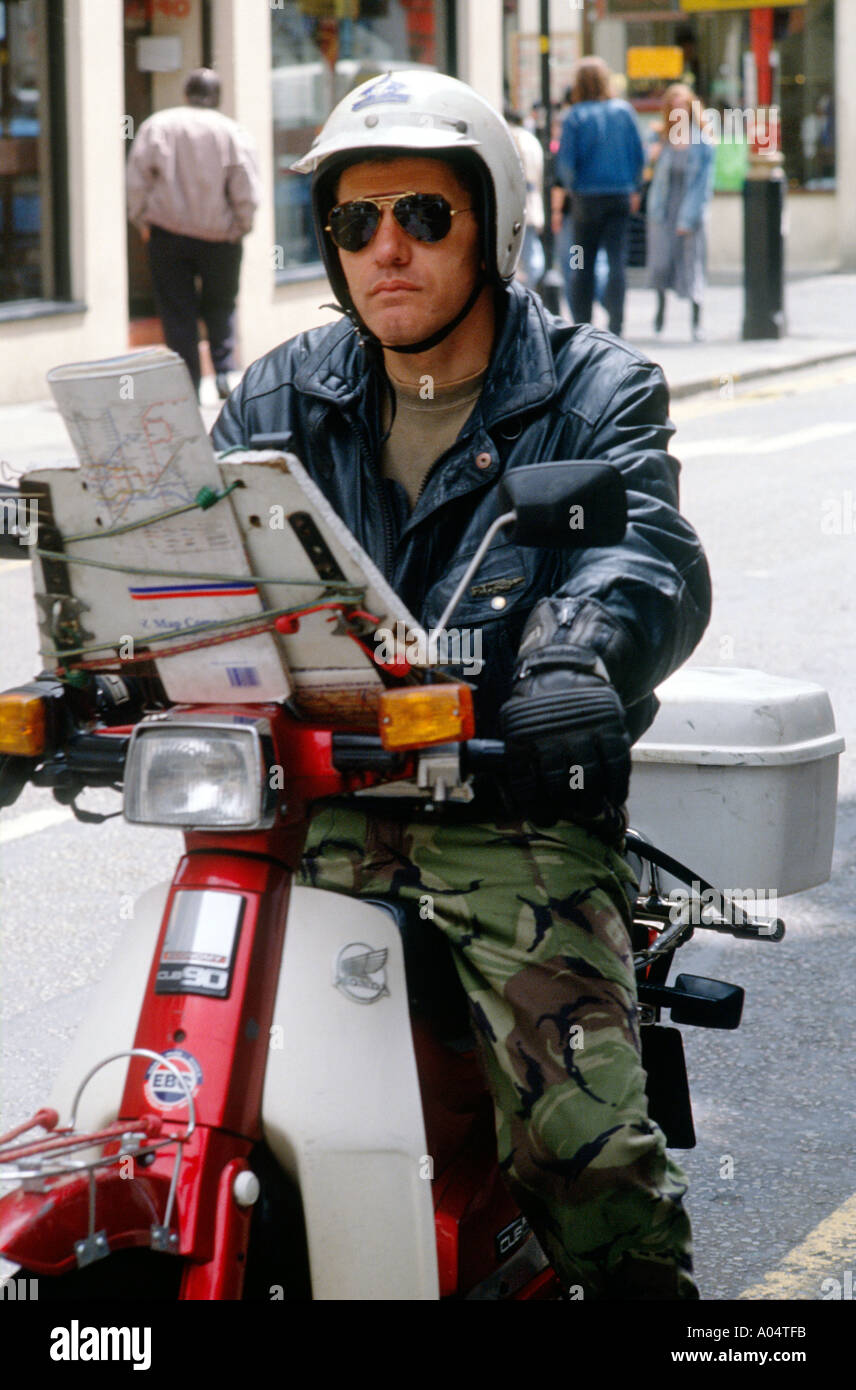 Taxi driver learning the knowledge High Resolution Stock Photography ...