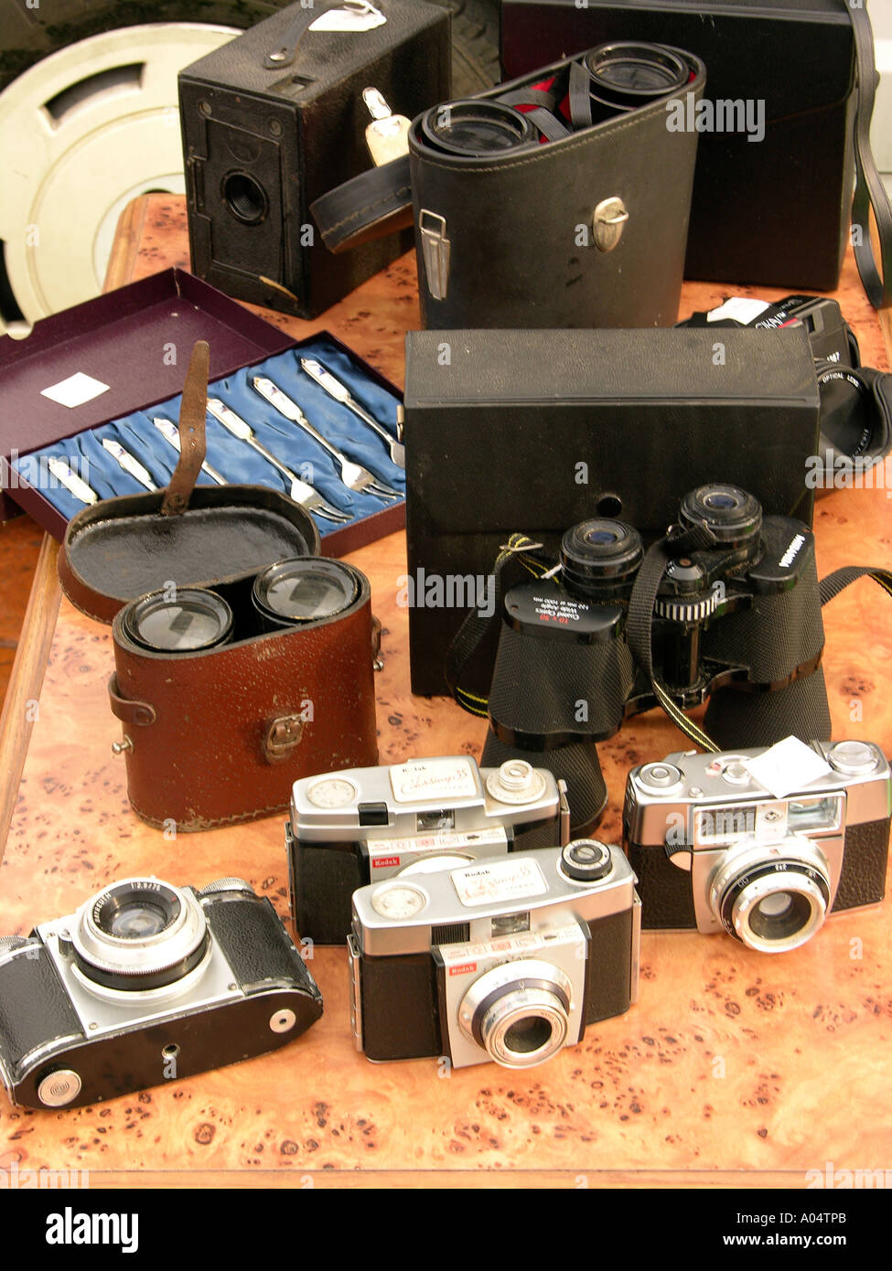 old optical equipment Stock Photo - Alamy