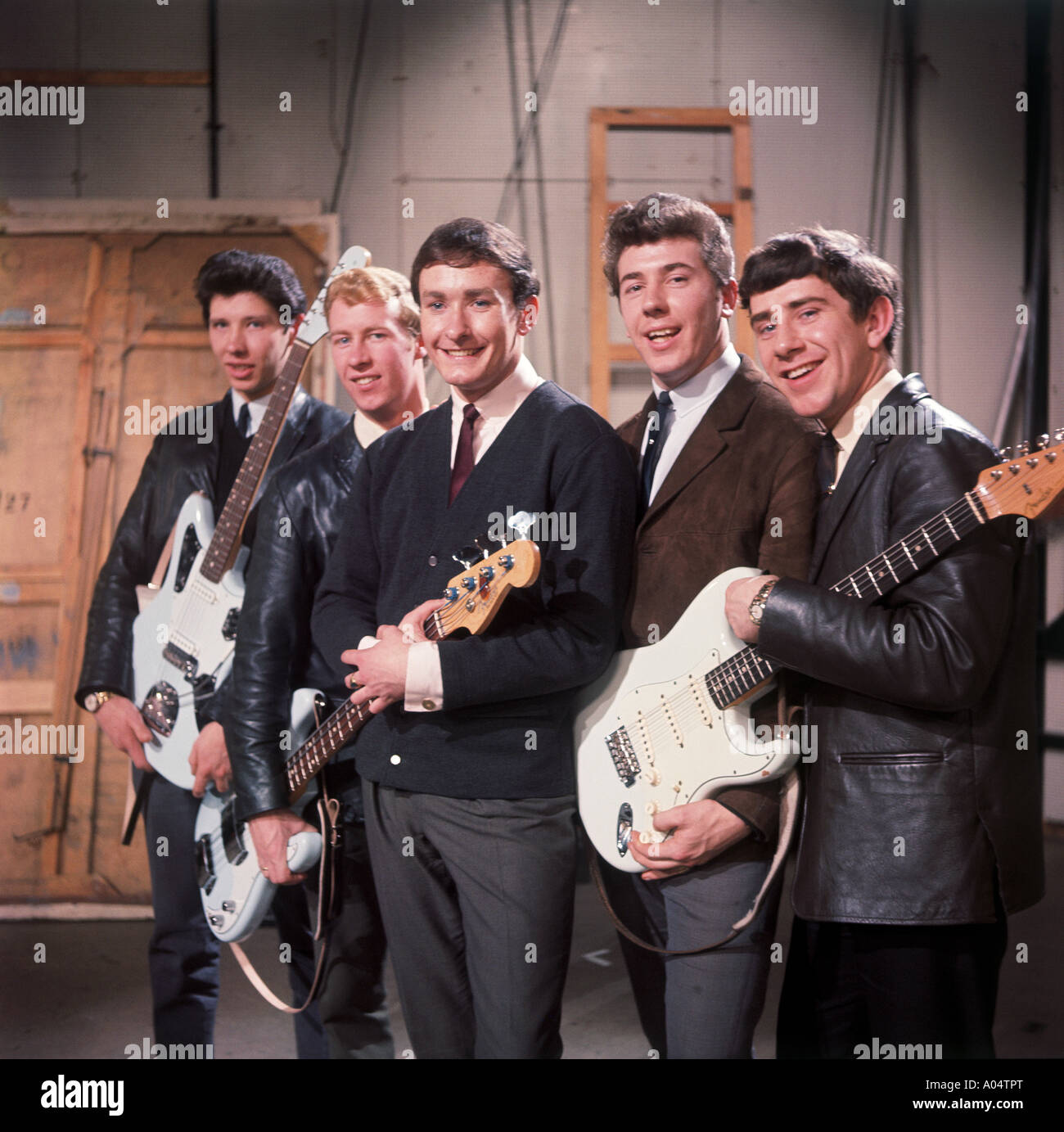 BRIAN POOLE AND THE TREMELOES Uk pop group in 1963 Stock Photo - Alamy